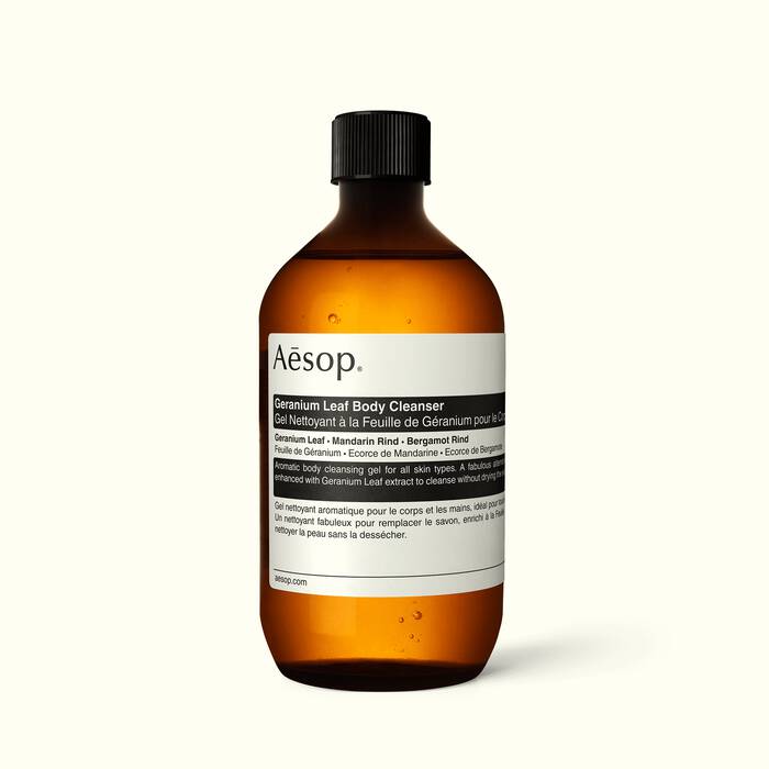 AESOP - Geranium Leaf Body Cleanser 500ml Refill – Shine
