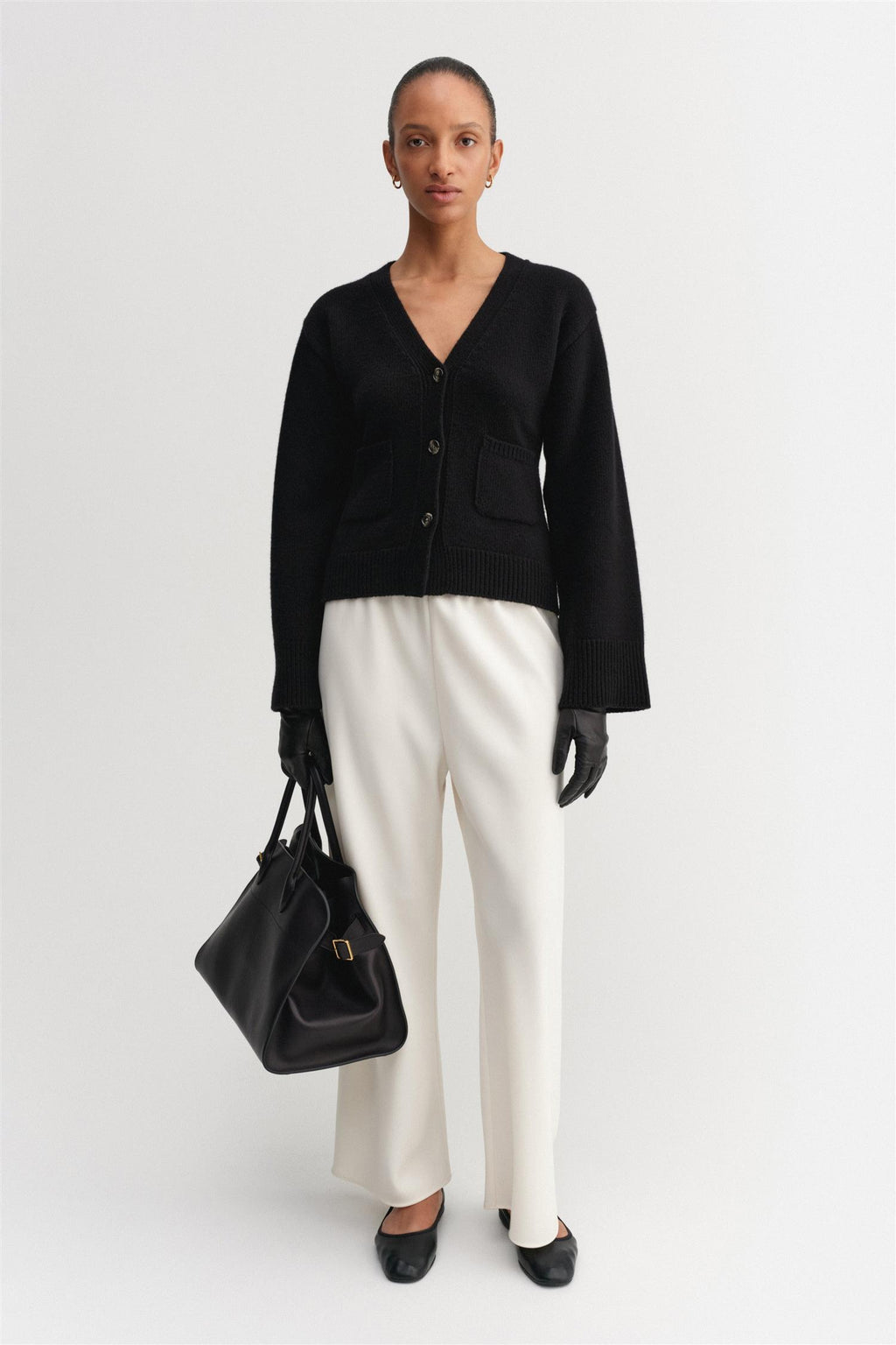 ALMADA LABEL - Drea Cardigan - Black – Shine