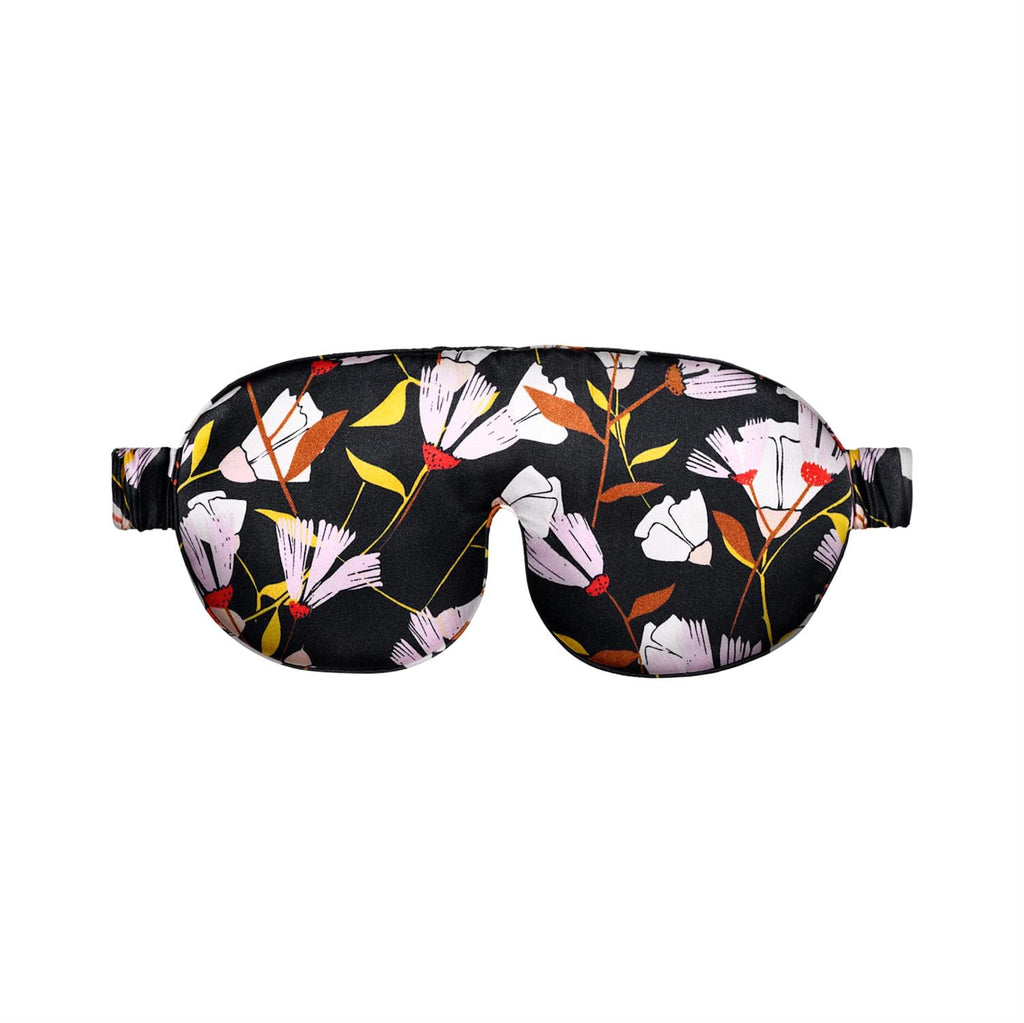 THE BEAUTY SLEEPER - Silk Sleep Mask - Taurus Black – Shine